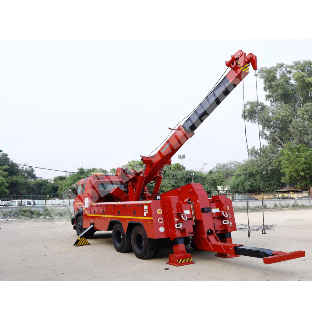 HYDRAULIC WRECKER WITH UNDERLIFT ARRANGEMENT – 15 TONS CAPACITY ...